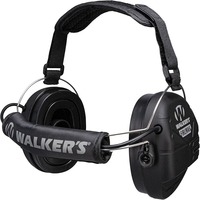 Walker's FireMax Rechargeable Slim Behind-the-Neck Hearing Protection ...