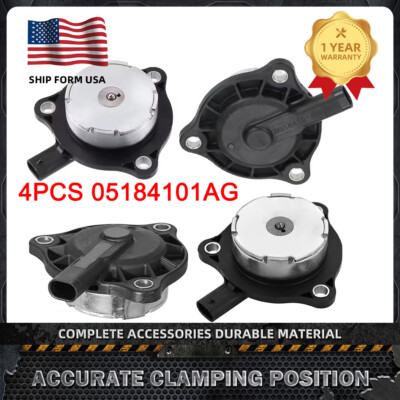 4x 05184101AG Camshaft Phaser Actuator VVT Solenoid For Dodge Chrysler ...