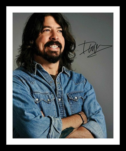 Dave Grohl Autograph Signed & Framed Photo 1 | eBay
