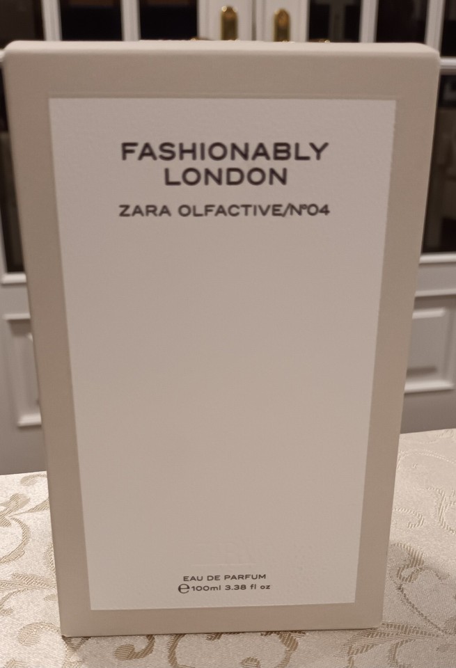 ZARA Fashionably London 100ml Eau De Parfum N.4 EDP Spray Fragrance 3. ...