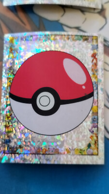 CARTE POKEMON STICKERS Holo MERLIN S24 TOPPS 1999 Pokeball card prism ...