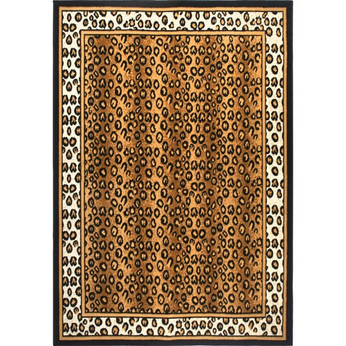 5' X 8' Cheetah Print Area Rug Carpet Flooring Living Room Bedroom ...