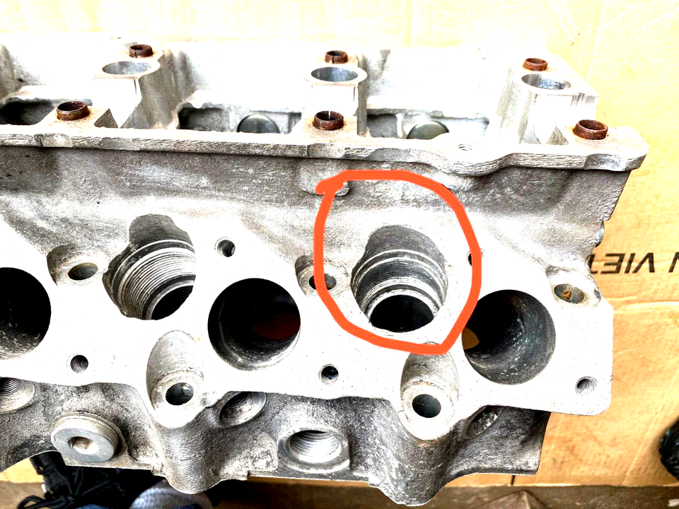 Mercedes OM603 Turbo Diesel Cylinder Head 300SD 300SDL 350SDL S350D 300 ...
