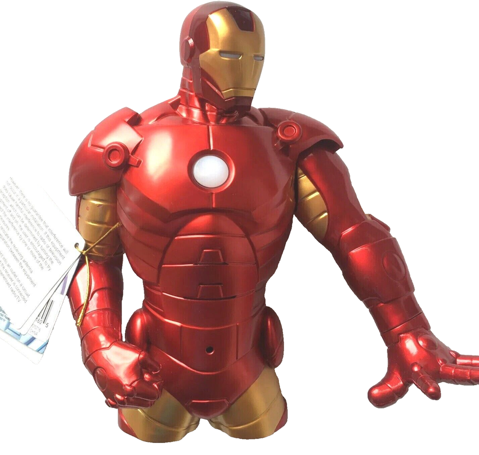 Marvel Avengers Assemble 8" Iron Man Interactive Hero Motion Sensor ...