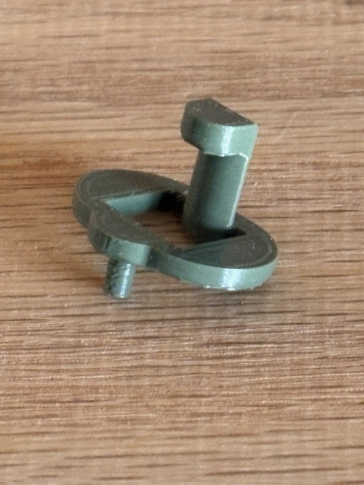 GI Joe Five Star 7000 Olive Green Hook Shovel Rest 3D Printed repro ...