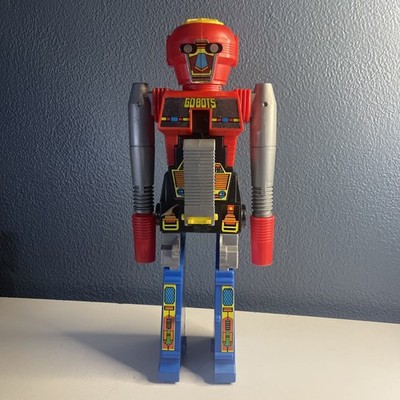 VINTAGE 1984 ARCO GOBOTS ROGUN CAP RIFLE ROBOT TOY CAP GUN FIGURE ...