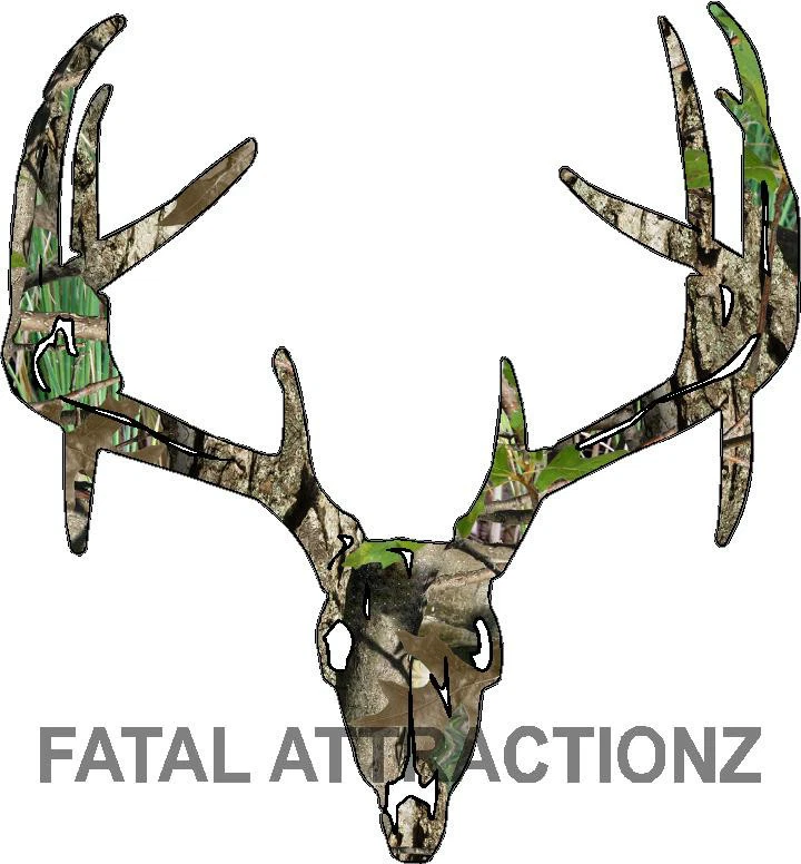 Deer Skull Logo Camo