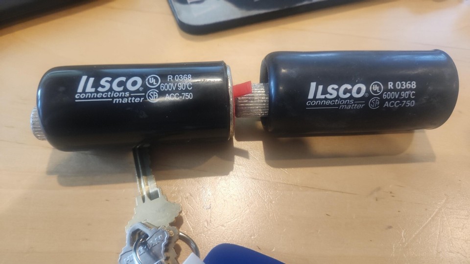 ILSCO ACM-600 w/ACC-750 Sleeve 600 MCM to 400 MCM Pin | eBay