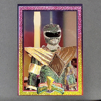 1994 Mighty Morphin Power Rangers Series 1 Hobby #37 The Green Rangers ...