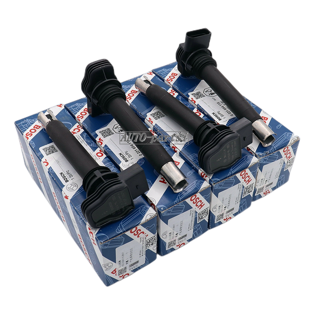 4x Ignition Coils Modules BOSCH Genuine For VW Tiguan CC AUDI A4 A5 Q5 ...
