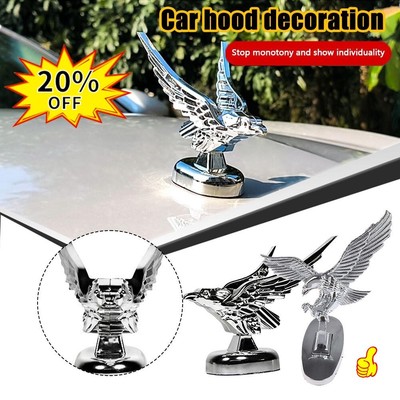 Car Front Cover Hood Ornament 3D Badge Emblem Angel Eagle | eBay