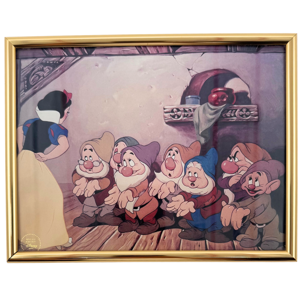 Disney Snow White 7 Dwarfs Prince Witch Mini Bean Bag Lot of 10 and ...