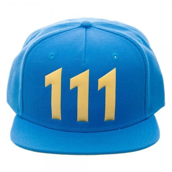 Fallout Vault 111 Chrome Weld Logo Snapback - Officially Licensed for ...
