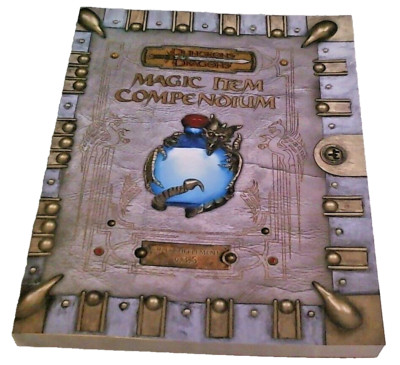 Magic Item Compendium 3.5 reprint softcover D20 D&D book Dungeons ...