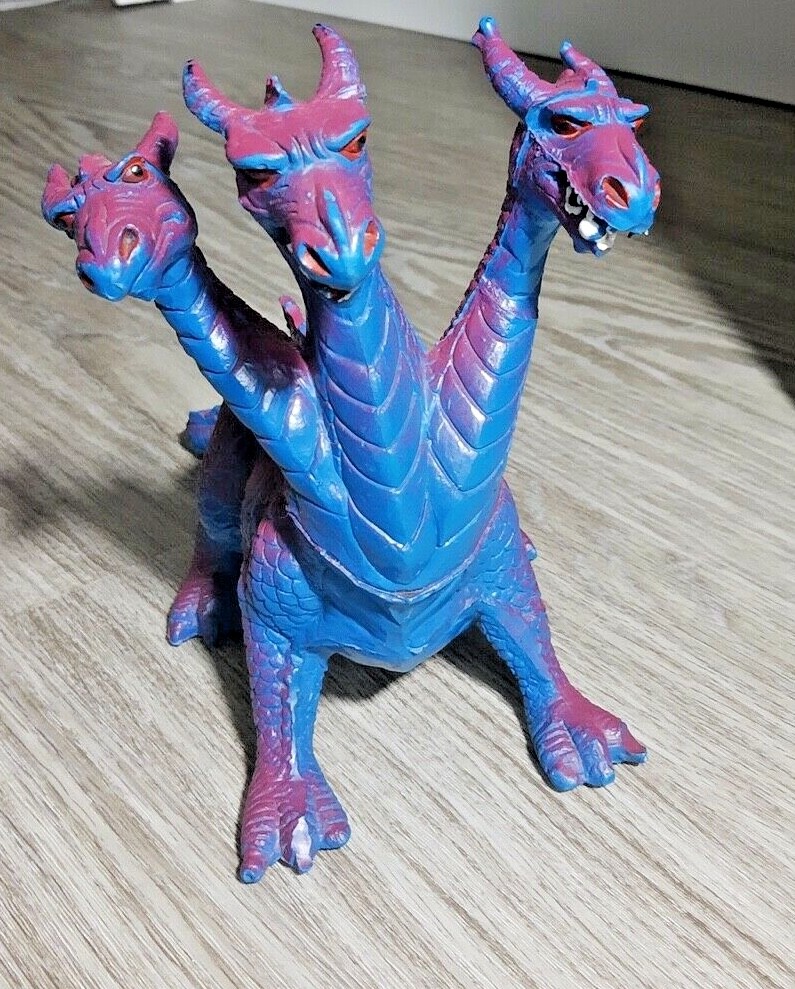 Vintage Chitech Hydra Motu Ko Three Headed Dragon 1984 RARE | eBay