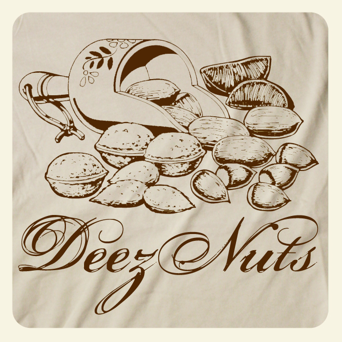 Deez Nuts T-Shirt - COOL & FUNNY Snoop Dogg and Dr Dre 80's Hip Hop Tee ...