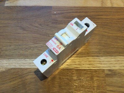 MEM Memera 2000 MCB 6 Amp Type B 6A Single Pole Breaker Memshield Delta ...