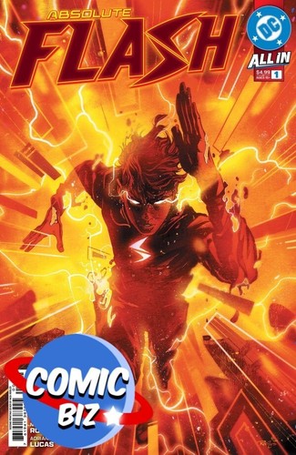 ABSOLUTE FLASH #1 (2025) 2ND PRINTING ROBLES MAIN COVER DC COMICS | eBay