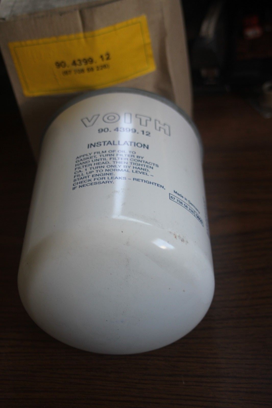 Voith Oil Filter 90.4399.12 | eBay