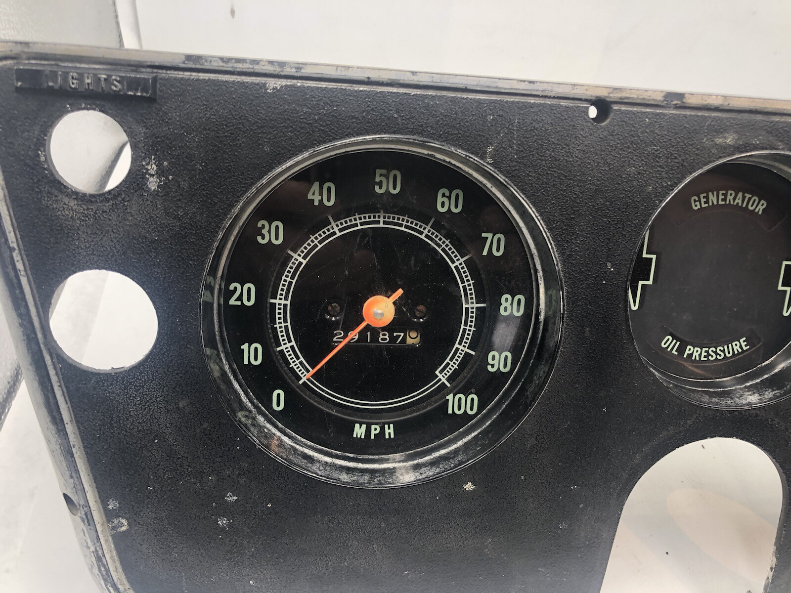 Chevrolet C10 Speedometer Instrument Cluster Blazer Chevy C20 67-72 GMC ...