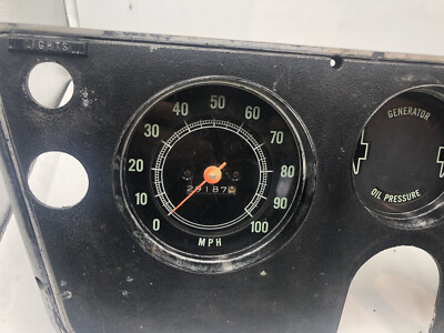 Chevrolet C10 Speedometer Instrument Cluster Blazer Chevy C20 67-72 GMC ...
