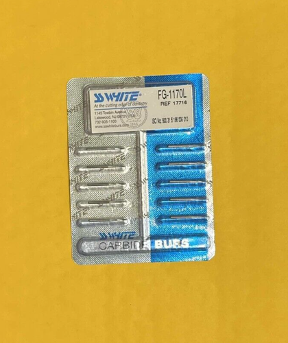 SS White Dental Carbide Burs -FG 699, 701L, 703, FG 169, 170L, 171L ...