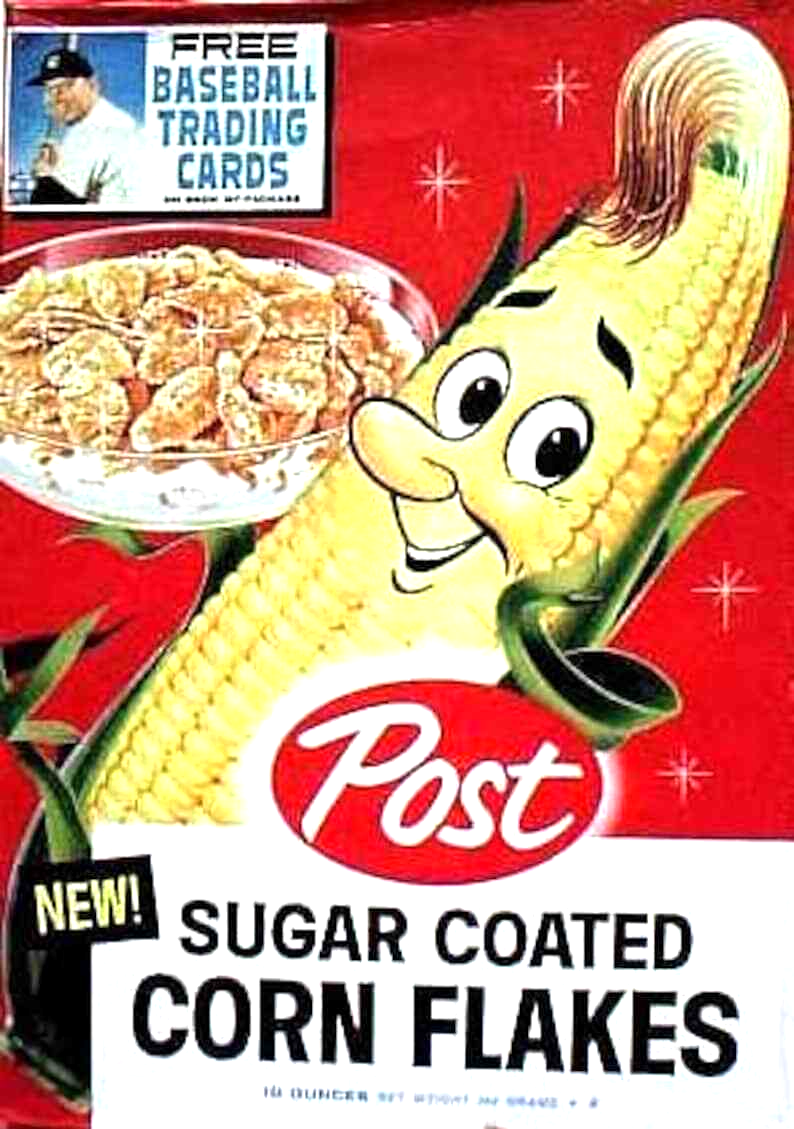 Vintage Post Cereal Cornflakes Ad Reproduction Print Advertising 17x12 ...