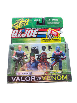 C0713 2005 GI Joe Valor vs Venom "Gung Ho vs. Cobra Viper" w/ Protector ...