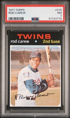 1971 Topps Baseball #210 Rod Carew PSA NM 7 New York Mets CENTERED! | eBay