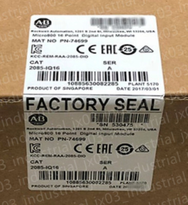New Factory Sealed AB 2085-IQ16 Micro800 16 Point Digital Input Module ...