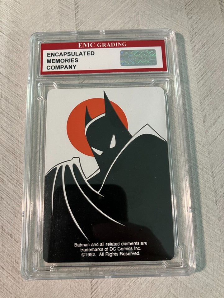 BATMAN THE ANIMATED SERIES ENCAPSULATED MEMORIES GRADED 10 CARD 1992 MR ...