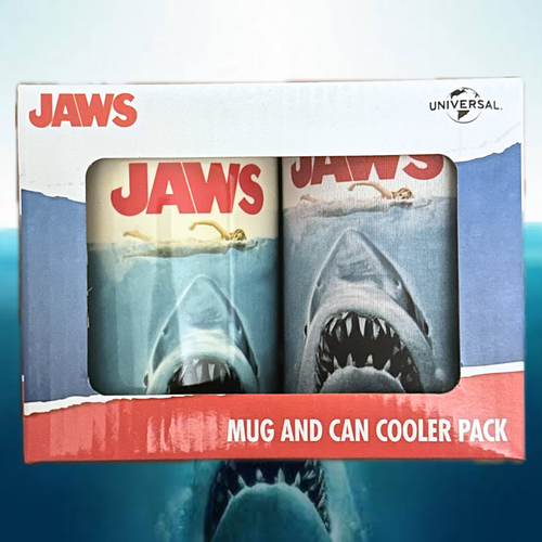 Jaws Mug and Can Cooler Set | eBay