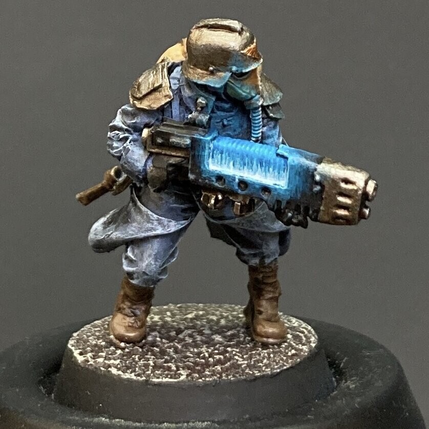 Warhammer 40K Death Korps of Krieg Command Squad Presale Painted ...