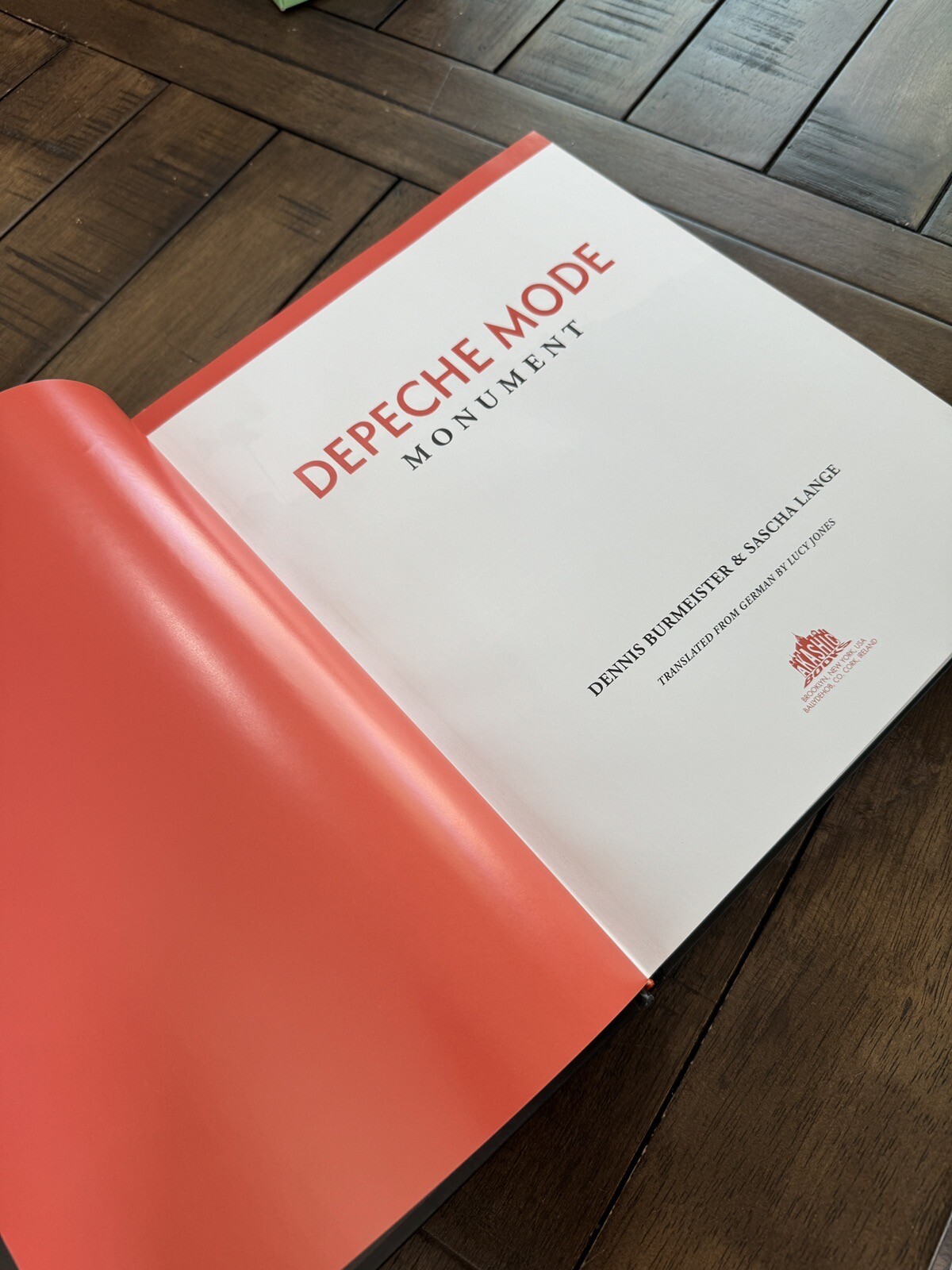 Depeche Mode: Monument - Hardcover Book by Dennis Burmeister & Sascha ...