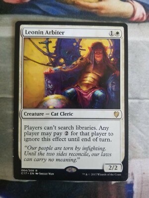 Leonin Arbiter ** 50% Off $30+ ** Magic The Gathering MTG Card - C17 | eBay