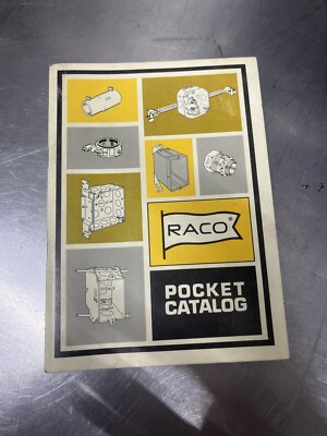 1971 Vintage Raco Electric Products Pocket Catalog | eBay