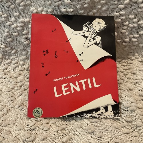 Vintage 1972 LENTIL Children's Book Robert McCloskey ~ Paperback ...