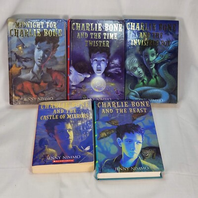 CHARLIE BONE BOOK LOT #1-4, 6 Children of the Red King Series Jenny ...