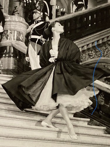 Audrey Hepburn PARIS 1956 RICHARD AVEDON 2008 Vint Print museum mat ...