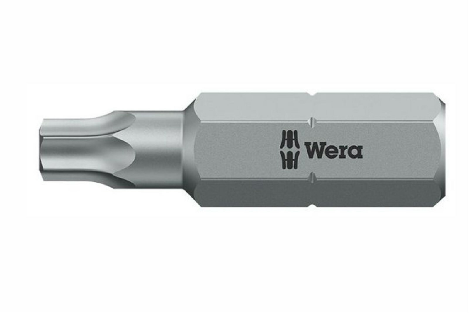 WERA SECURITY TORX TX30 (T30 WITH HOLE) 25MM HEX SCREWDRIVER BIT 867/1 ...