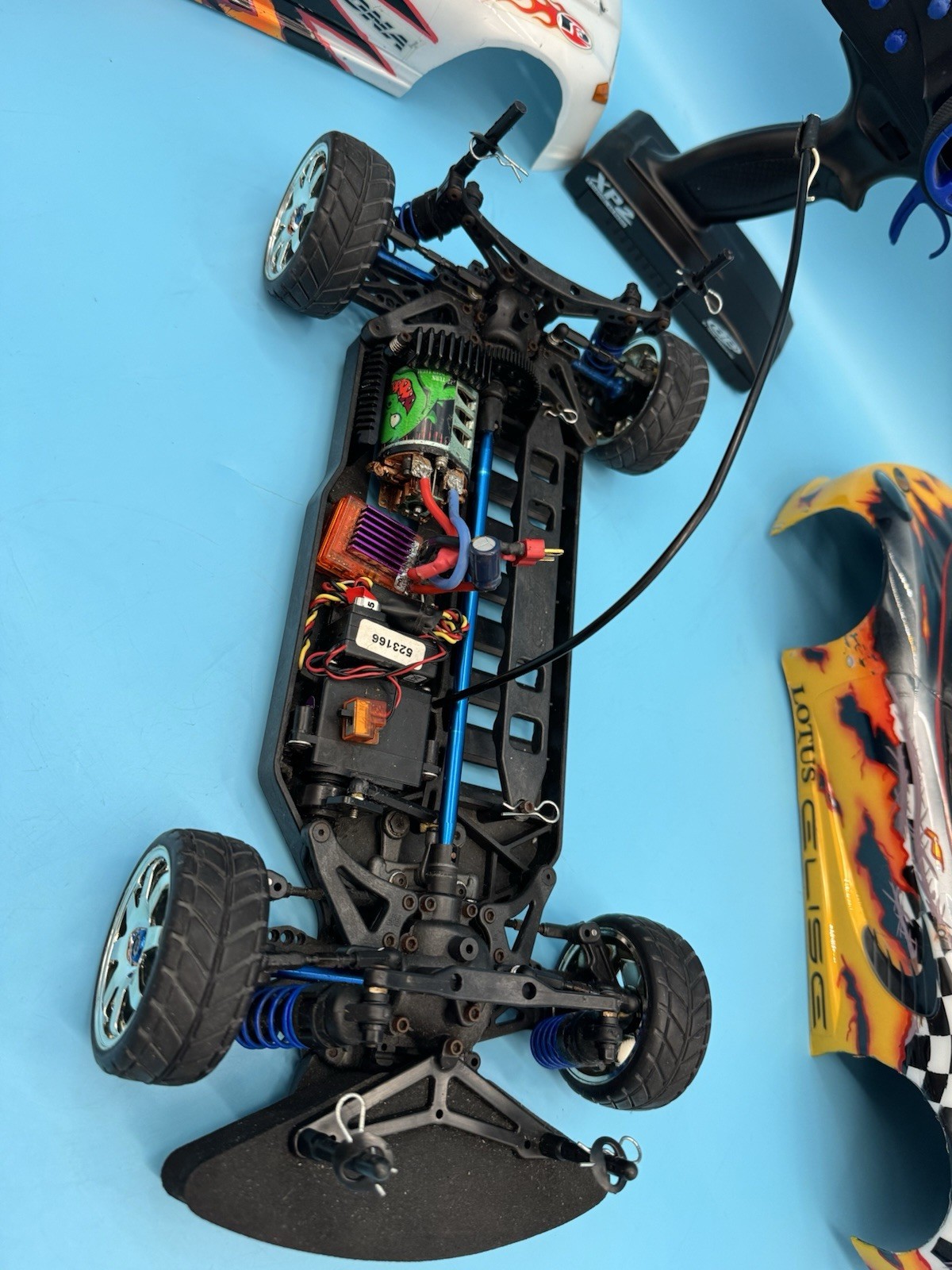 Vintage Team Associated TC4 4x4 Indoor Touring Drift RC Car 4WD with ...
