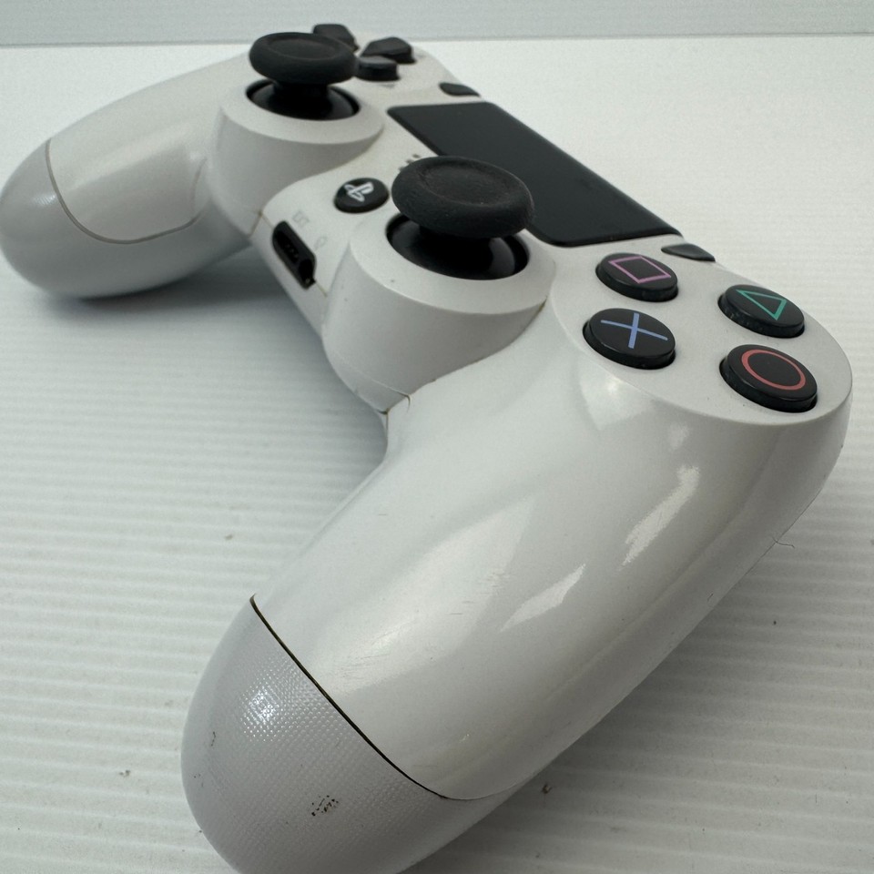 PS4 Sony Playstation 4 Wireless Controller DualShock 4 White Tested ...