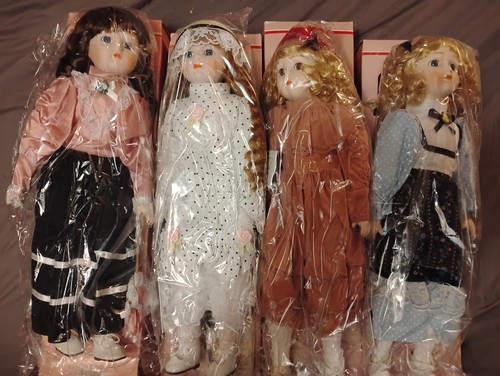 Lot of 4 - HERITAGE MINT LTD COLLECTION Brooke - Tina - Allison ...