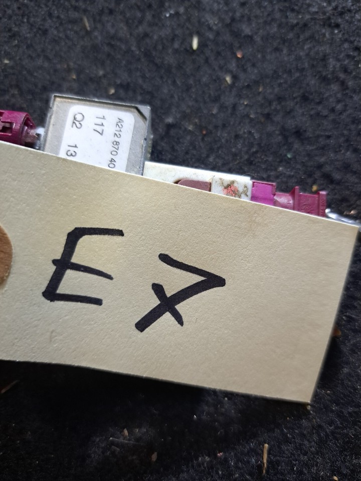 E7** Mercedes Benz W212 2015 Antennenverstärker A 2128704089 | eBay