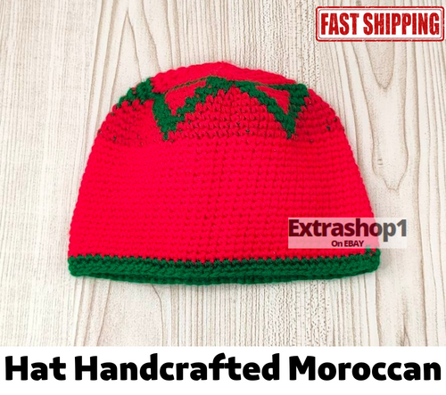 Handcrafted Red Moroccan Marrakech Hat Headgear for Muslim Men | eBay