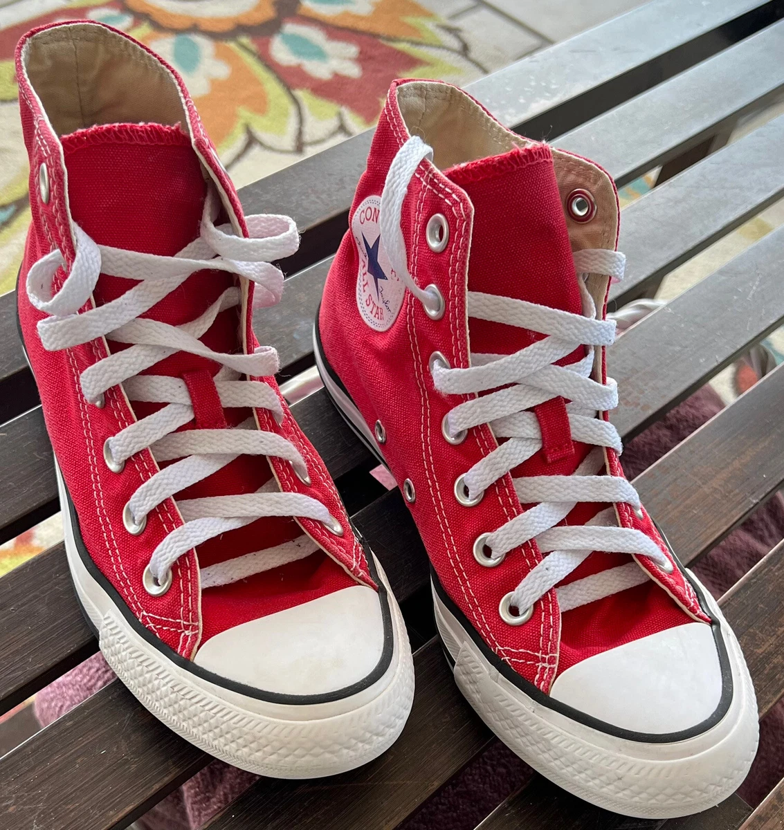 All Star Shoes Red