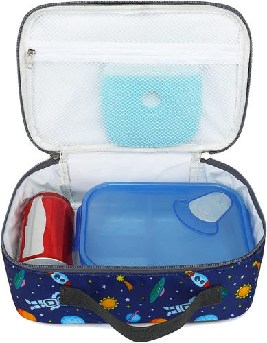 Insulated Soft Bag Mini Lunch Cooler Kids Thermal School Back box Box ...