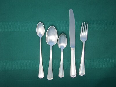 Set ISCO Albert Pick Hotels Silverware Silver Plate Fork Knife Spoon ...