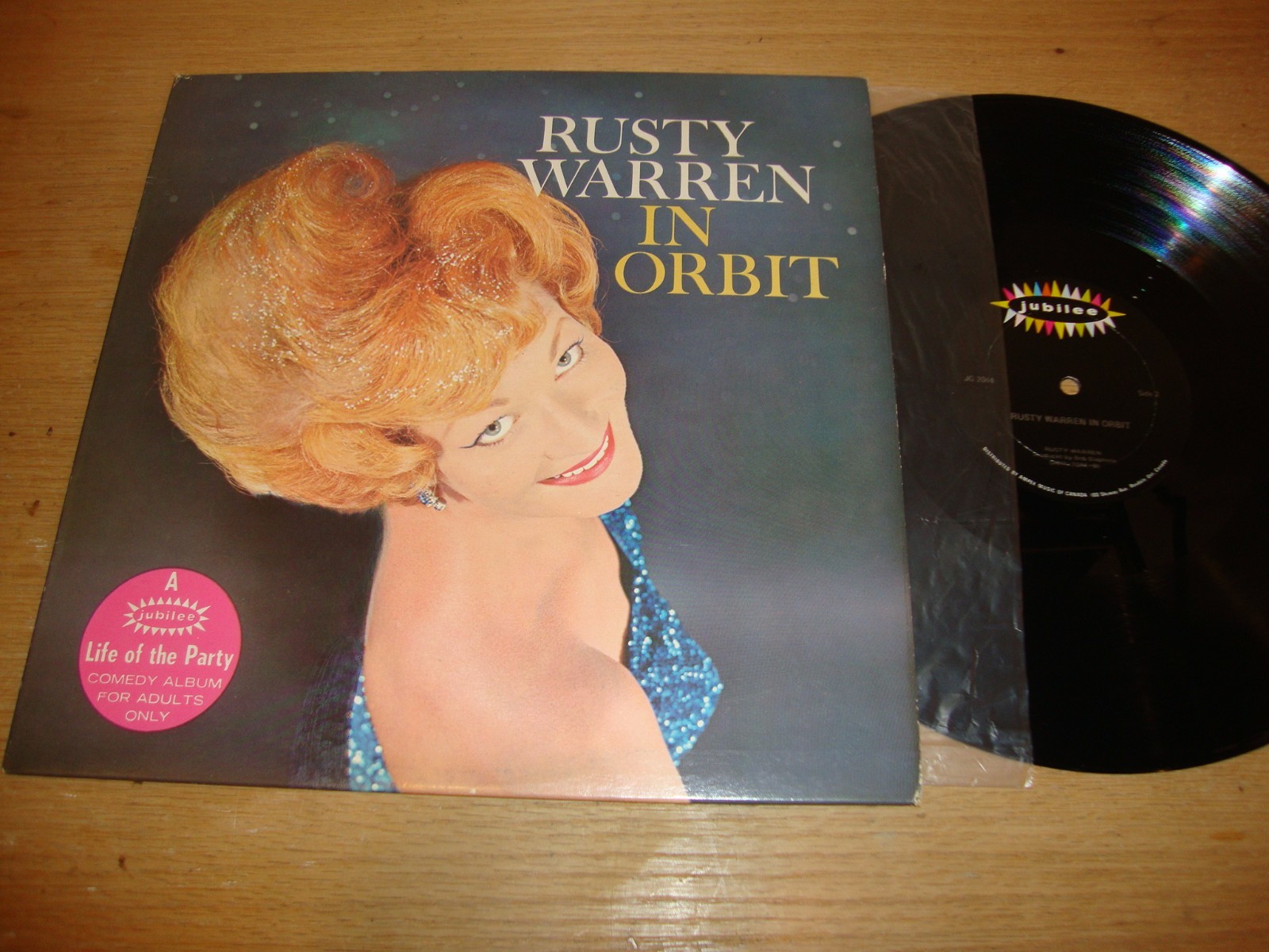 Rusty Warren - In Orbit - LP Record VG+ VG+ | eBay