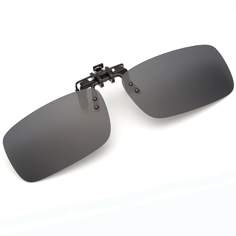 Clip on Sunglasses Polarized Flip up Eye Glasses Spectacles Anti Glare ...
